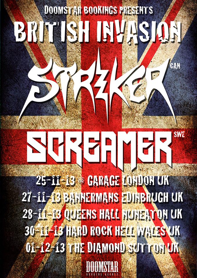 STRIKER premiere ‘Fight For Your Life’ video – PlanetMosh