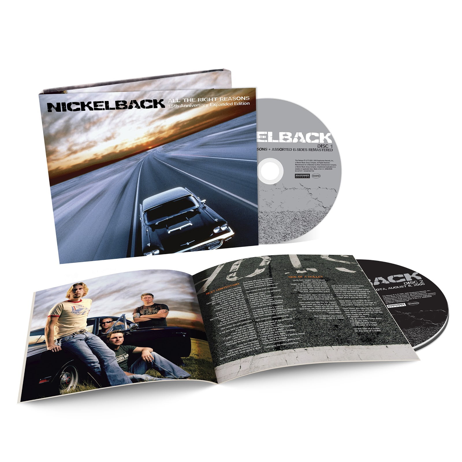 NICKELBACK – ALL THE RIGHT REASONS: 15th ANNIVERSARY EXPANDED EDITION ...
