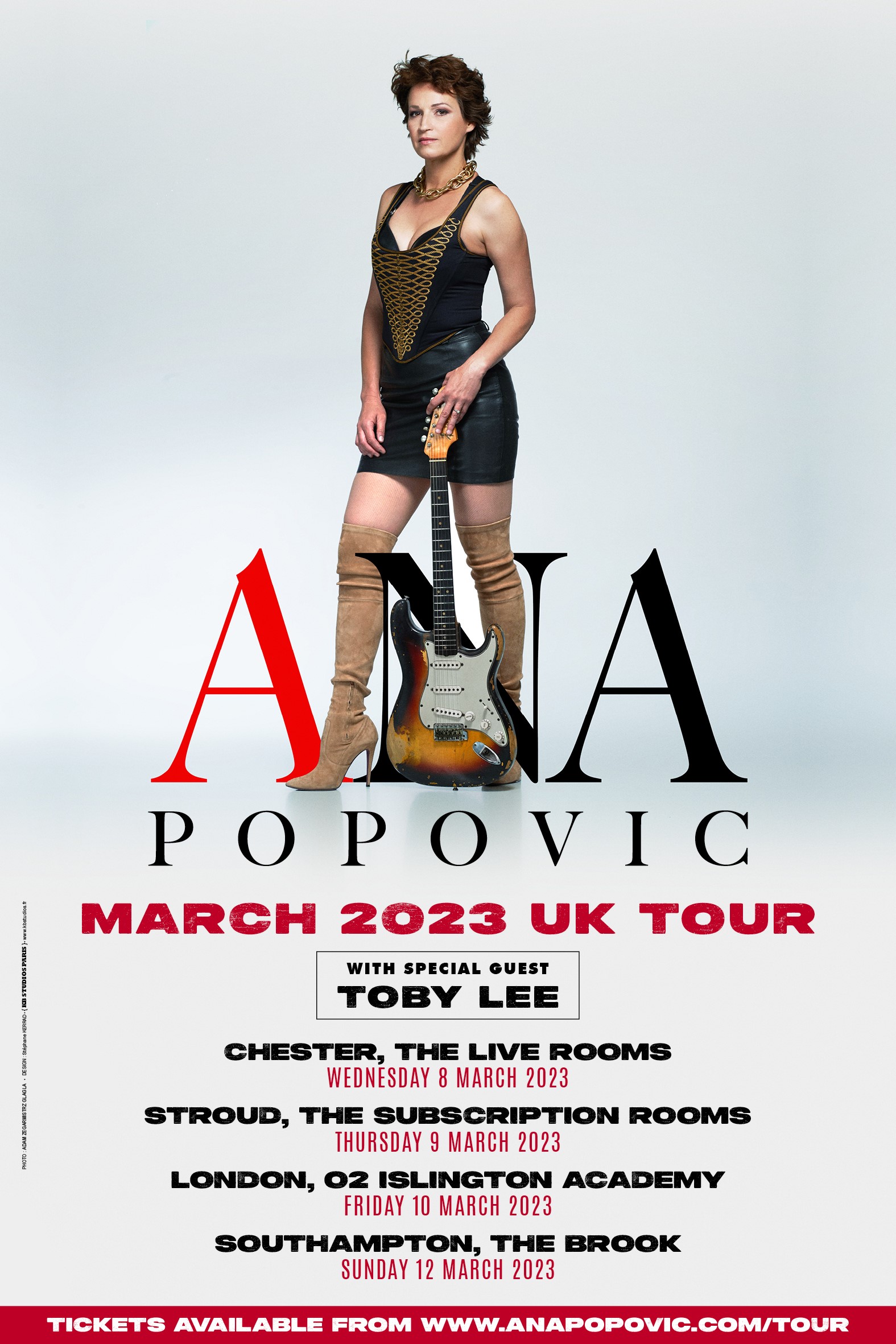 Ana Popovic announces stunning new album “Power” and March 2023 UK Tour ...