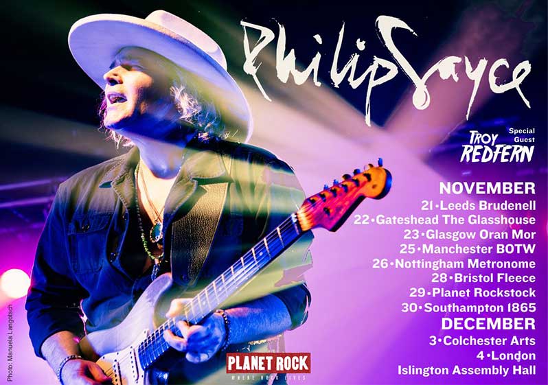 Philip Sayce releases new album and announces November 2024 UK Tour ...