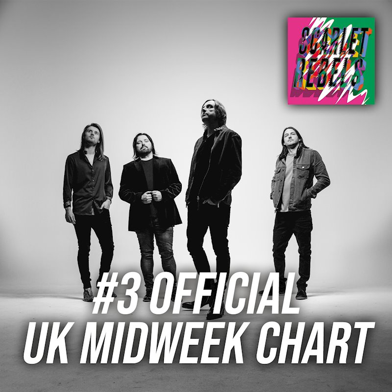 Scarlet Rebels #3 in the official UK Midweek Album charts – PlanetMosh